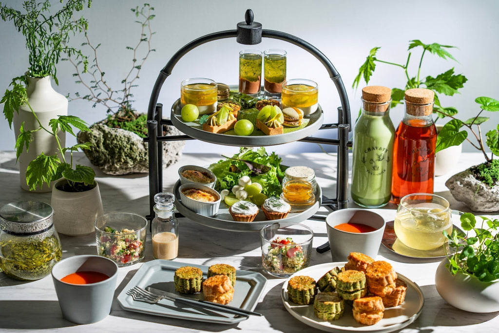 京都・嵐山の緑あふれる夏を楽しむ『ヴァイタルサマー・アフタヌーンティー』6月2日(月)より提供開始。 | CHAVATY online shop